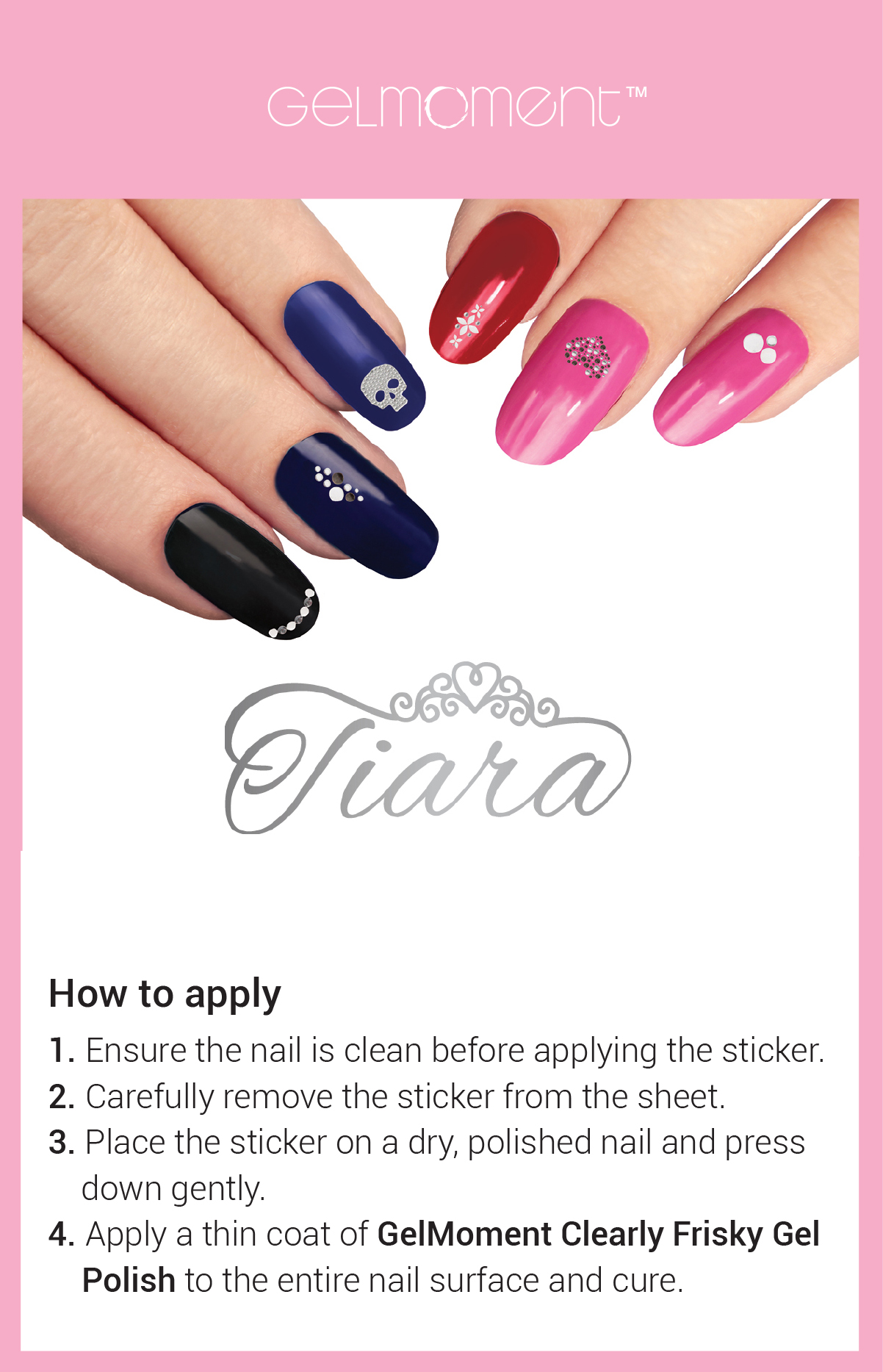 Nail Art Decals - Bohemian | GelMoment.com